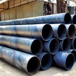 ท่อเปลือย (ไม่ทำสี) 6 เมตร หน้าจาน 2 ด้าน – chavarakpipe